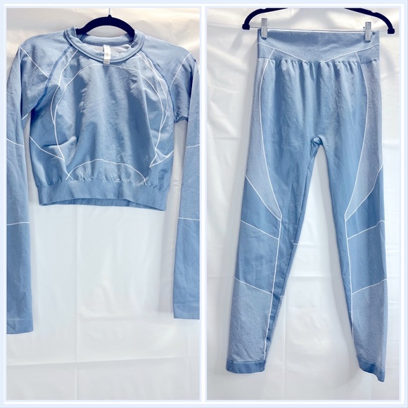 Kimberly C | Pants & Jumpsuits | Kimberly C Yoga Top And Leggings Light ...